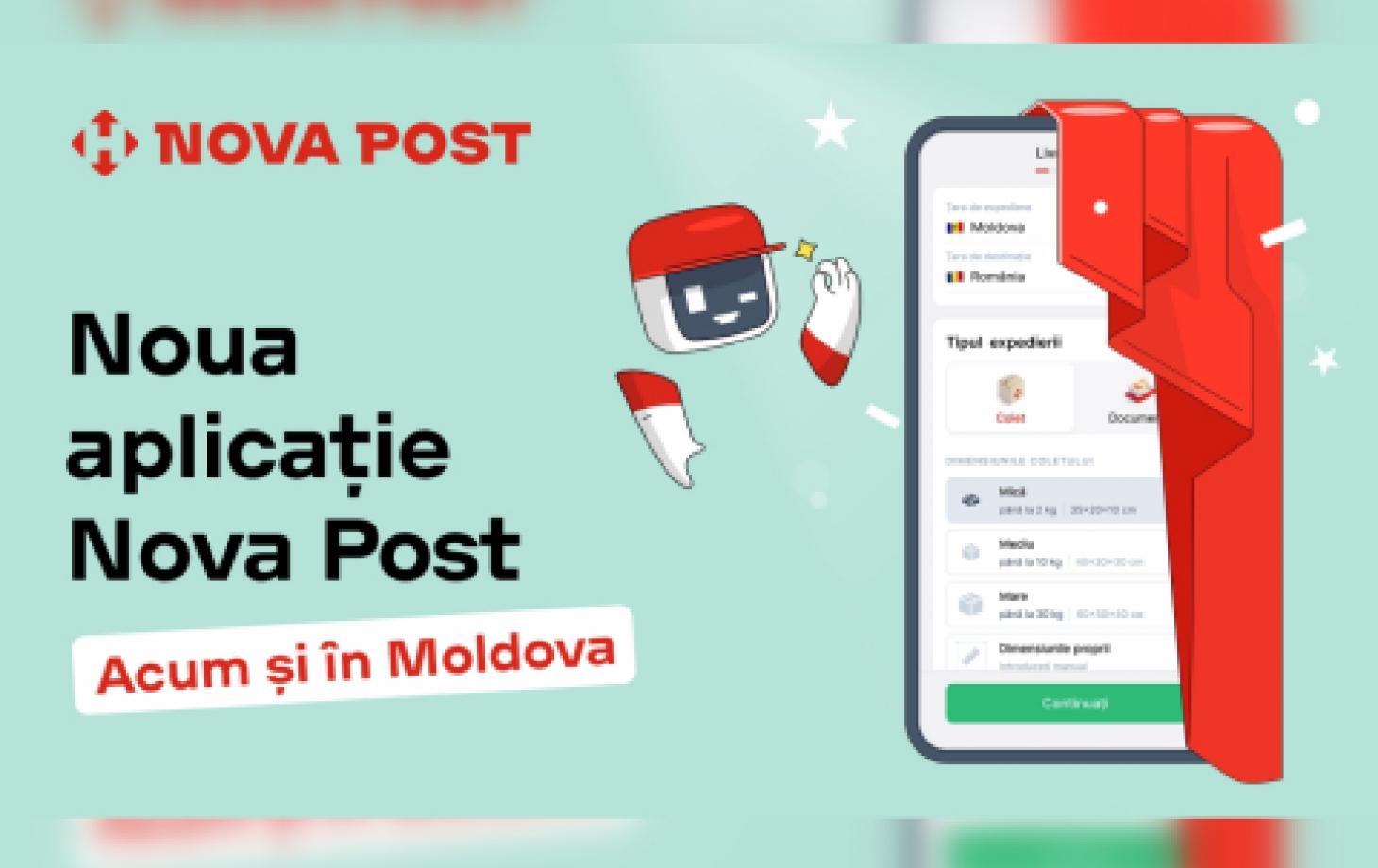 Cum funcționează Noua Aplicație Nova Post în Moldova? Livrări rapide în ...